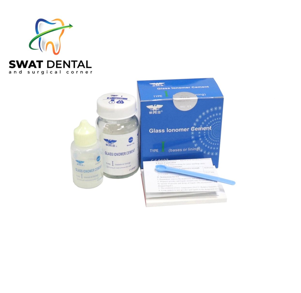 GIC BLUE ( Glass Ionomer Cement) - swatdental